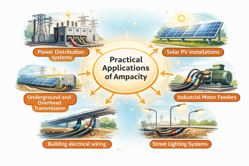 Current Carrying Capacity (Ampacity) of Electrical Cables – Muspana